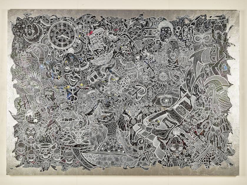 大野智、5年ぶり3度めの大規模展。「FREESTYLE 2020 大野智 作品展」が六本木ヒルズで開幕｜画像ギャラリー 5 / 6｜美術手帖