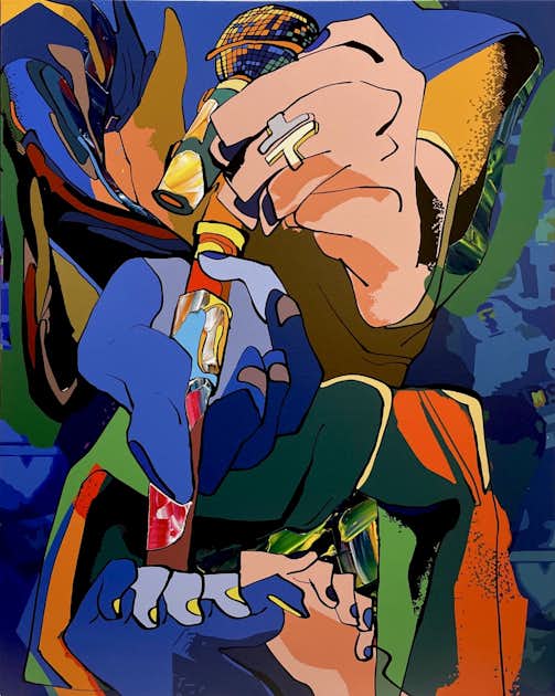 iPhoneから生まれる鮮やかな作品。ナカミツキ展「MOVED.」が六本木で開催へ｜画像ギャラリー 4 / 6｜美術手帖