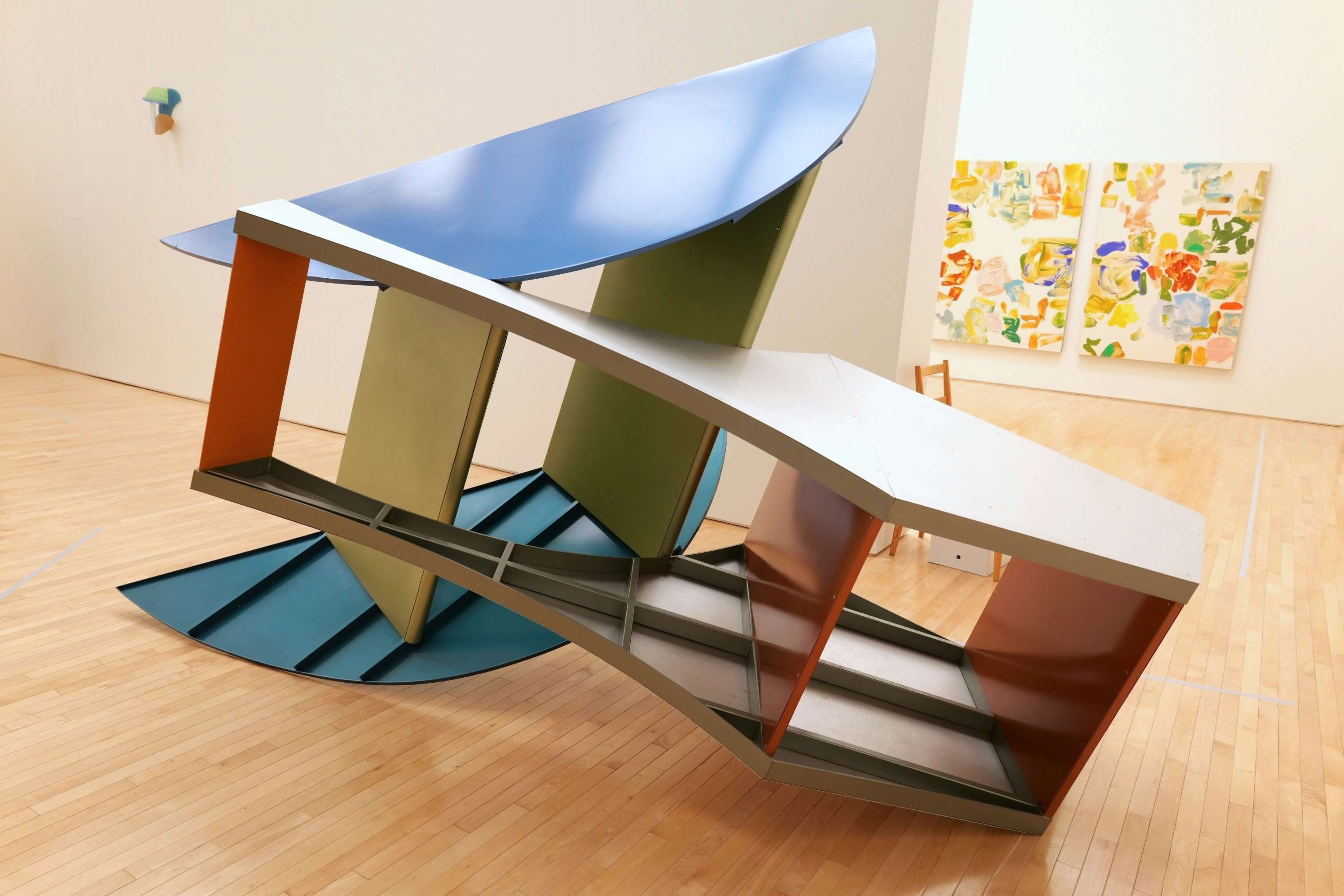 「岡﨑乾二郎 而今而後 ジコンジゴ Time Unfolding Here」（東京都現代美術館）開幕レポート。「転回」の先に見えたその造形の ...